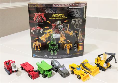 Transformers Rotf Devastator Constructicons Combiners Mib Unplayed Complete With Instruction On