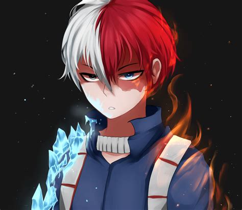 Shoto Todoroki Wallpaper Cute Anime Wallpaper Anime Backgrounds My