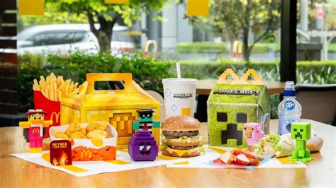 Maccas Unveils New Limited Edition Minecraft Movie Meal Qsr Media