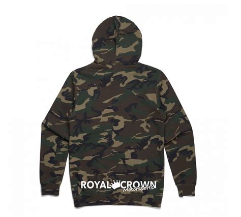 Camo Hoodie Royal Crown Motorsports