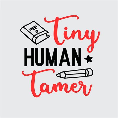 Premium Vector Tiny Human Tamer T Shirt Design
