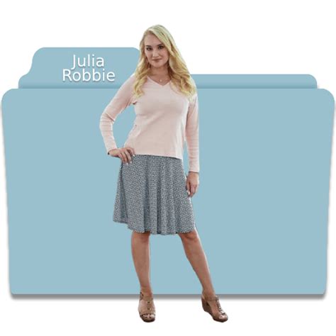 Julia Robbie Folder Icon By Dpupaul On Deviantart