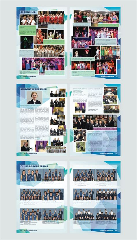 7 Unique School Yearbook Page Designs To Inspire Spacific Creative
