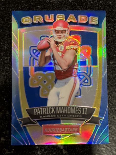 Patrick Mahomes Ii 2017 Rookies And Stars 46 Crusade Price Guide