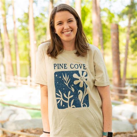 Adult Flower Stamp Tee