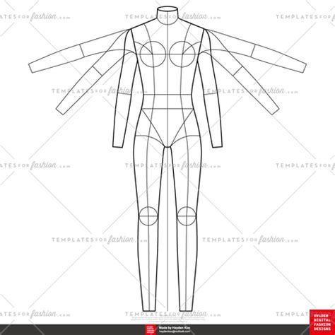 Fashion Flat Croquis Croquis Fashion Fashion Design