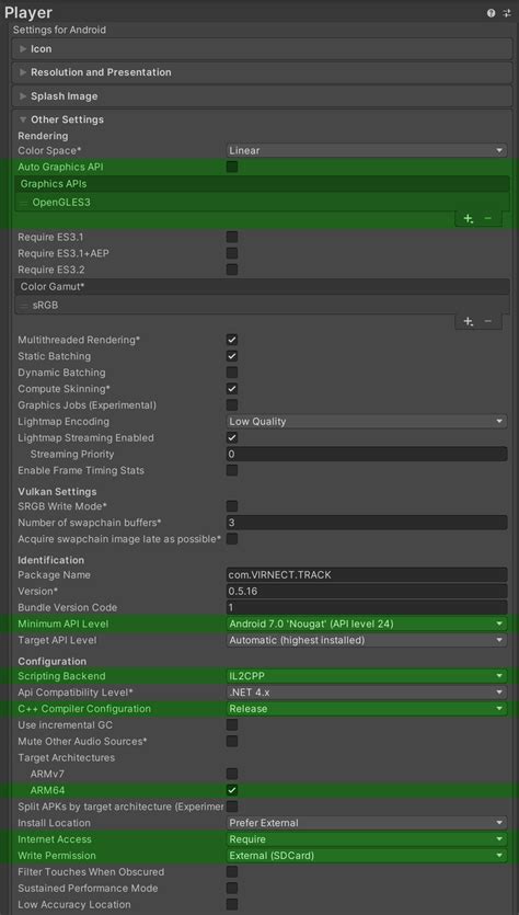 Package Setup Virnect Track
