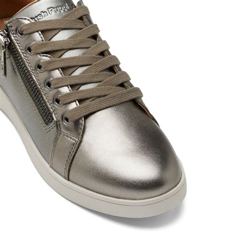 Shop Hush Puppies Mimosa Pewter Sneakers Collective Shoes