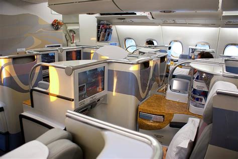 Business Class Seating On Airbus A380 Photograph By Mark Williamson