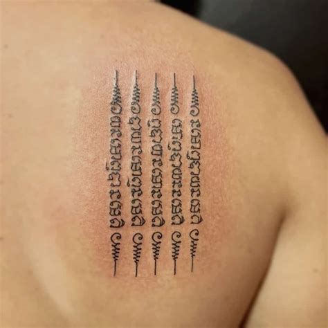 Tatouage Sak Yant Protection Et Signification Bkzpko