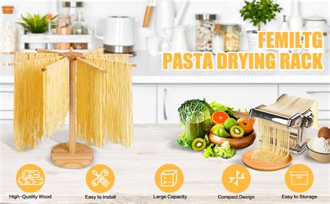 Femiltg Pasta Drying Rackwood Pasta Drying Rack