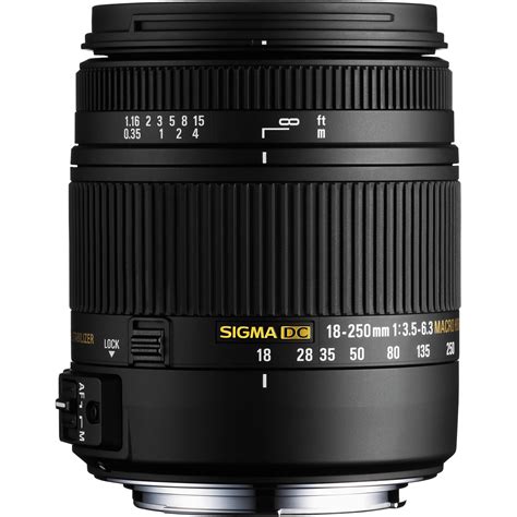 Amazon Sigma 高倍率ズームレンズ 18 250mm F35 63 Dc Macro Os Hsm キヤノン用 Aps C