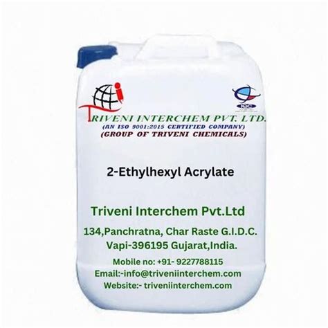 2 Ethylhexyl Acrylate At Best Price In Valsad Id 2363294262