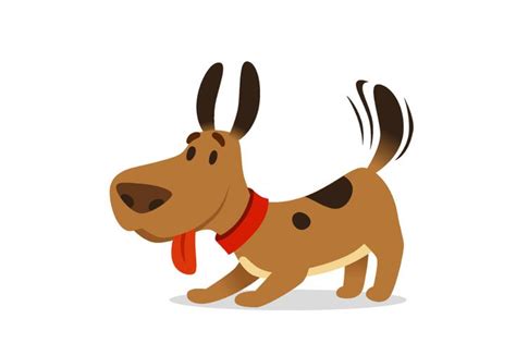 Cartoon Clip Art Dog Playing Cute Dog Clip Art Pictures