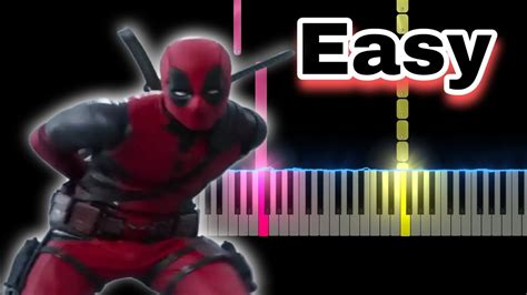 Deadpool Opening Dance Song Nsync Bye Bye Bye From Deadpool And Wolverine Easy Piano Tutorial