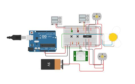 Circuit Design Cooling System Tinkercad Circuit Design Cooling System Tinkercad