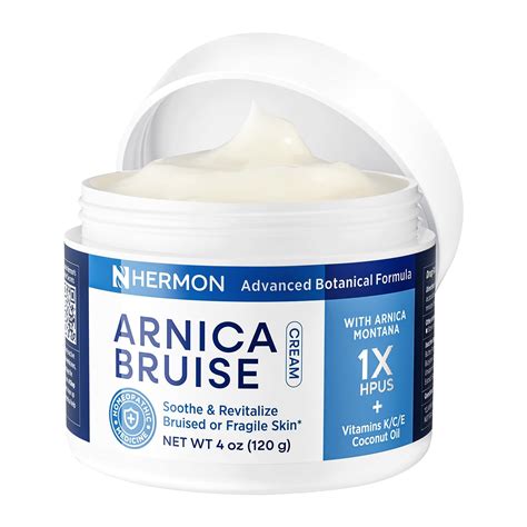 Hermon Arnica Bruise Cream Extra Strength Fast Acting For Bruising