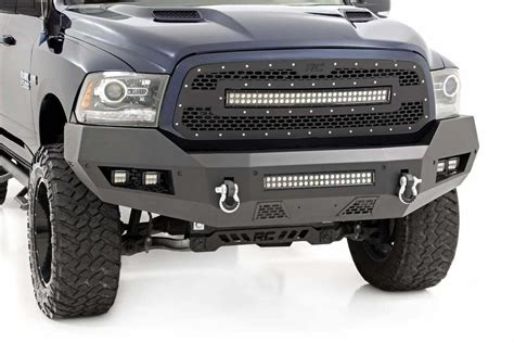Rough Country For Ram Heavy Duty Front Led Bumper 13 18 1500 Ebay
