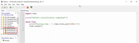 Chapter 7 Serial Communication — Basic Starter Kit For Esp32 S3 Wroom Documentation