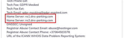 How To Check Nameservers Of A Domain Name Whois Console