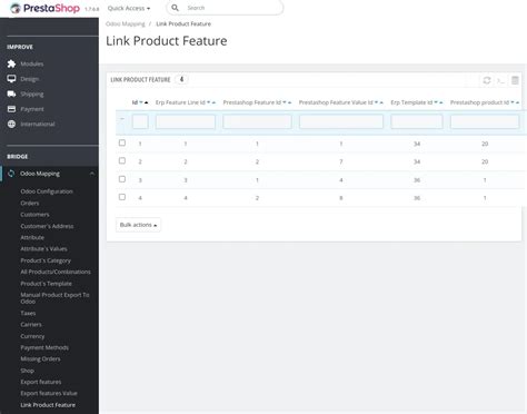 Prestashop Custom Attribute Odoo Bridge User Guide