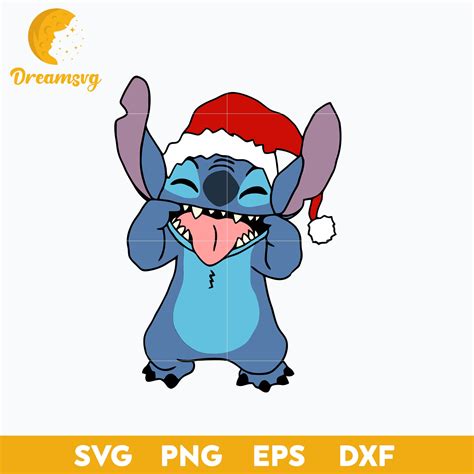 Disney Stitch Christmas Svg Christmas Svg Png Dxf Eps Digital File