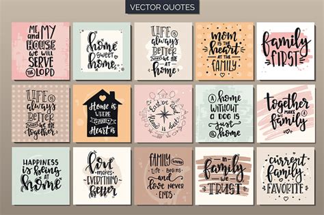 손으로 그린 타이포그래피 포스터 세트 개념적 필기 문구 T 셔츠 핸드 레터 서예 디자인 영감 벡터 인용 문자에 대한 스톡 벡터 아트 및 기타 이미지 Istock