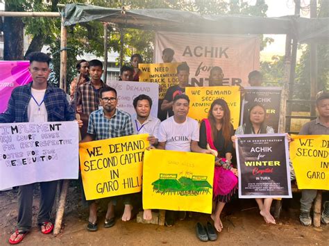 Nothing Illegal Achik On Protest The Shillong Times