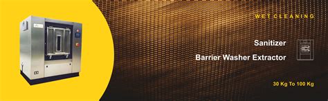 Industrial Barrier Washer Extractor Soft Mount 30 Kg Sbwx 30