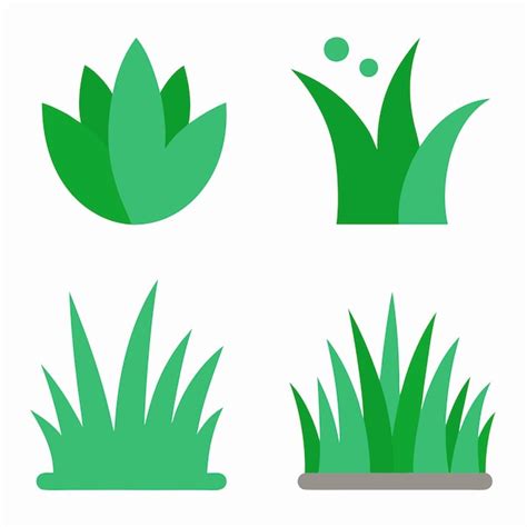 Grass Vector Illustration Premium Ai Generated Vector
