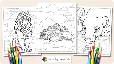 Lion King Coloring Pages Free And Printable