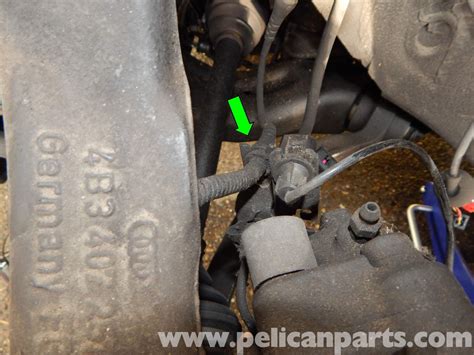 Pelican Parts Technical Article Audi A6 C5 Front Abs Sensor Replacement