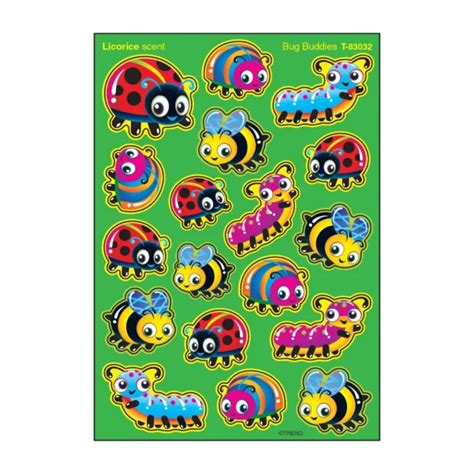 Scratch N Sniff Bug Buddies Stickers Home Messenger
