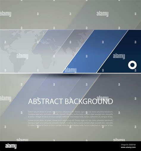 Banner Or Header Design With World Map Illustration For Business And Technology Template In