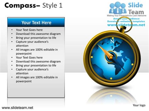 Compass Design 1 Powerpoint Ppt Templates Ppt