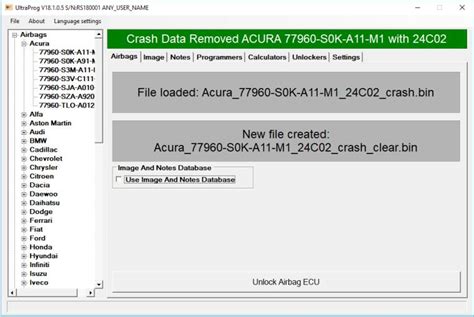 How To Use Ultraprog Programmer To Unlock Airbag Ecu Auto Repair