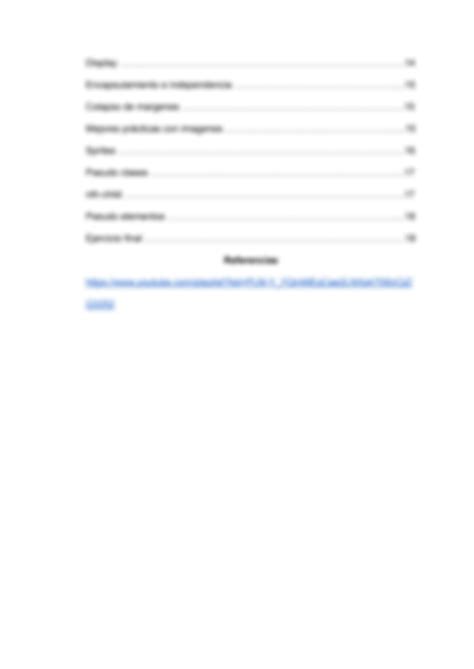 SOLUTION Tabla De Contenido Html Css B Sico Studypool