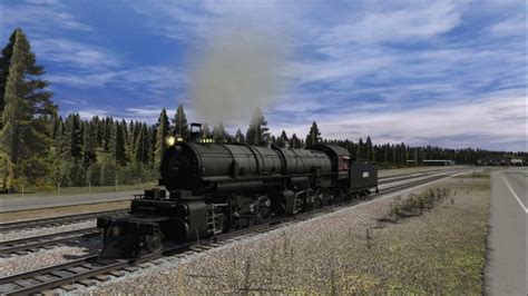 Trainzforge Harriman 2 8 8 2 Mallet Test Run Youtube
