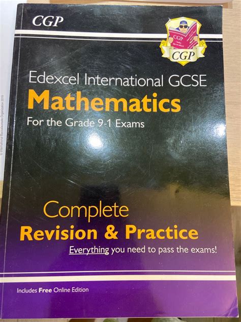Cgp Edexcel International Gcse Mathematics 興趣及遊戲 書本 And 文具 教科書 On