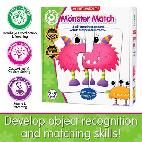 My First Match It Monster Match Puzzle Games For