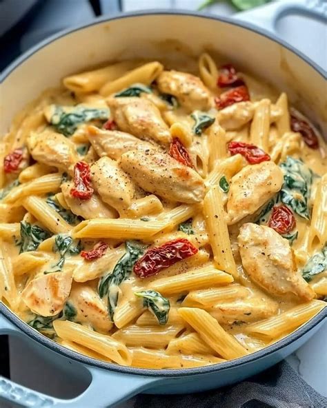 Creamy Tuscan Chicken Pasta Sophia Recipes