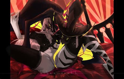 Rule 34 1boy1girl Bedroom Carmilla Carmine Cunnilingus Demon Glowing
