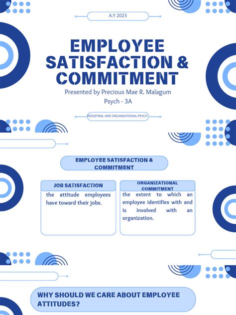 Employee Satisfaction Commitment Malagum Pdf Job Satisfaction