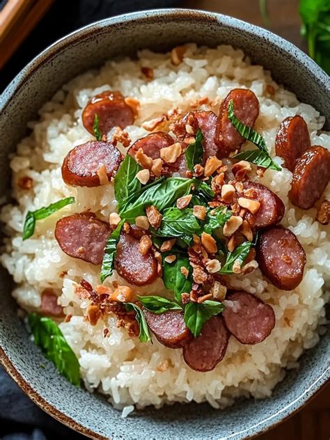 Irresistible Vietnamese Sticky Rice With Chinese Sausage Recipe