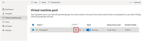 快速入门：创建并连接实验室 azure lab services microsoft learn