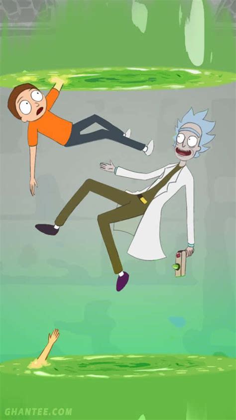 100 Rick And Morty Portal Wallpapers Wallpapers Com