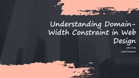 Understanding Domain Width Constraint In Web Design Ppt Example St Ai