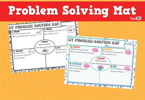Problem Solving Mat Teacher Resources And Classroom Games Teach This