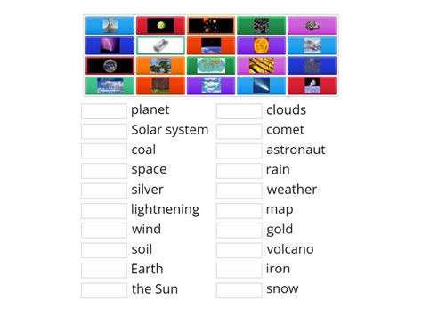 Grade 4 Fun With Science 1 Match Up