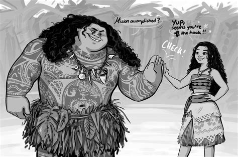 Maui Moana Bad Puns By Skydrathik Moana Funny Disney Characters Maui